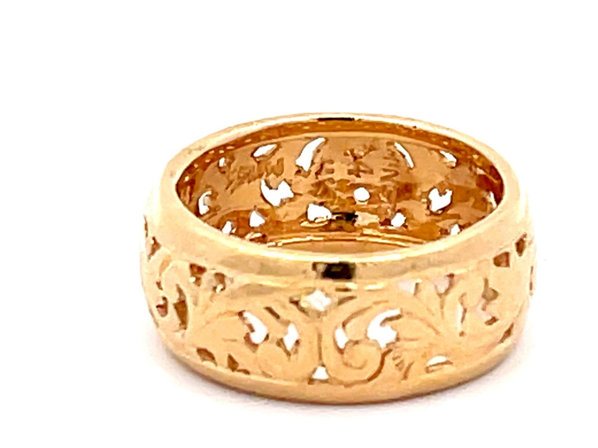 Gold Mings Yin & Yang Cutout Band Ring | Solitaire Jewelers – SOLITAIRE ...